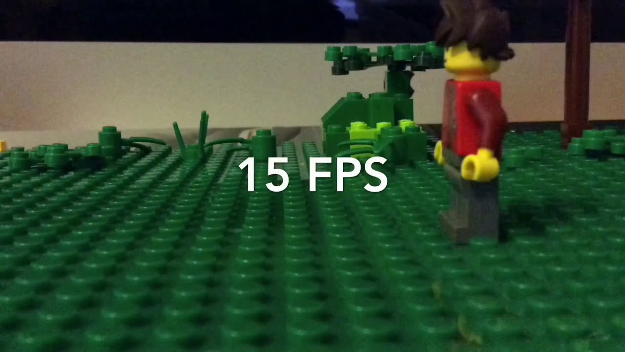 15 and 12 FPS lego walk cycle - YouTube