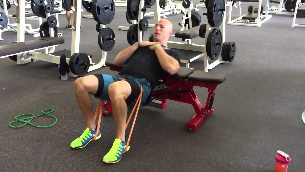 Banded Hip Thrust - YouTube