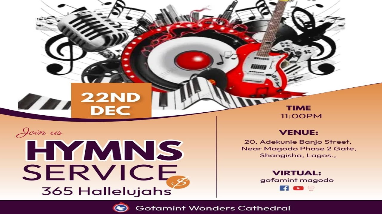 HYMN SERVICE AND 365 HALLELUJAHS - YouTube