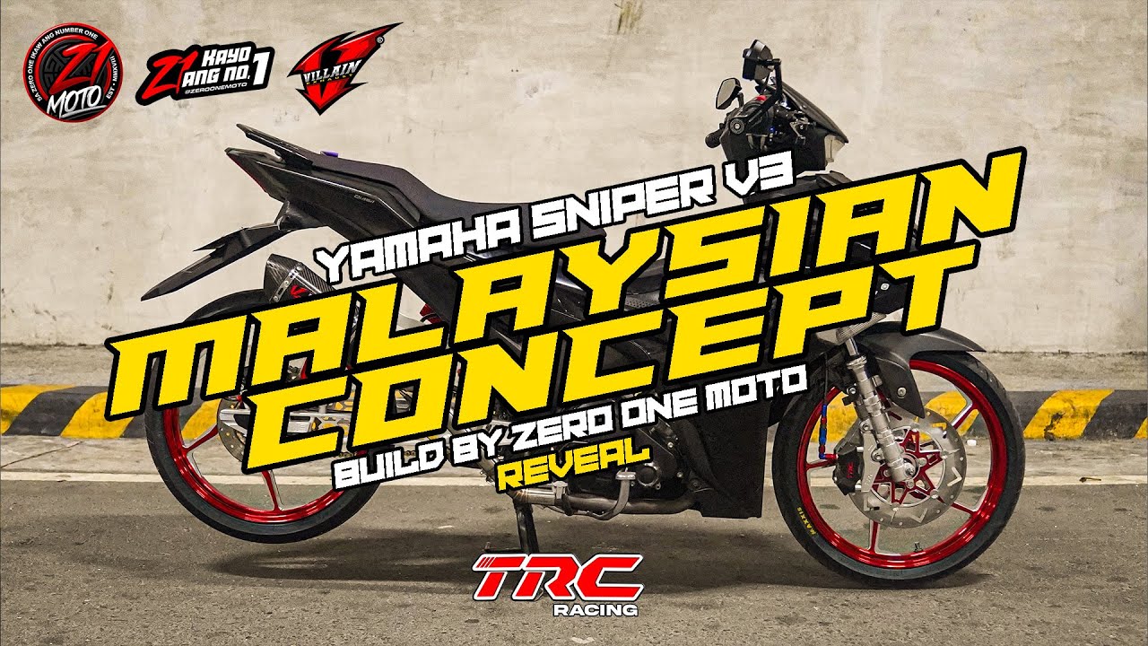 YAMAHA SNIPER V3 MALAYSIAN CONCEPT REVEAL | ZERO ONE MOTO - YouTube