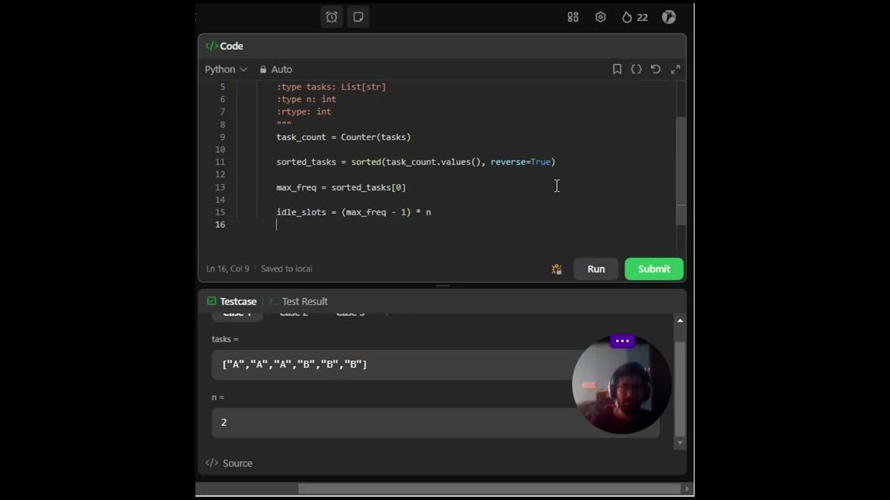 19 03 2024 LeetCode problem - YouTube