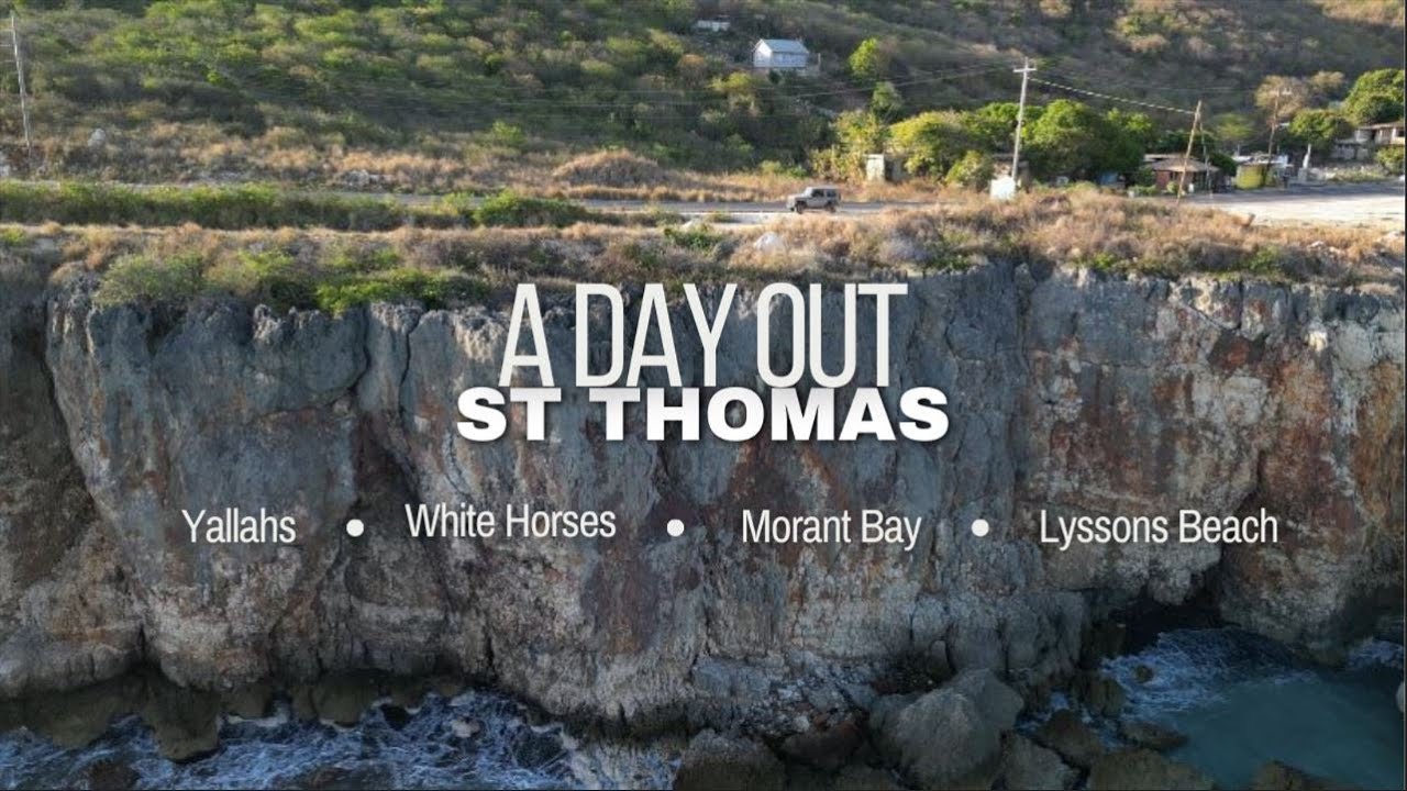 A trip to Lyssons Beach, St. Thomas. - YouTube