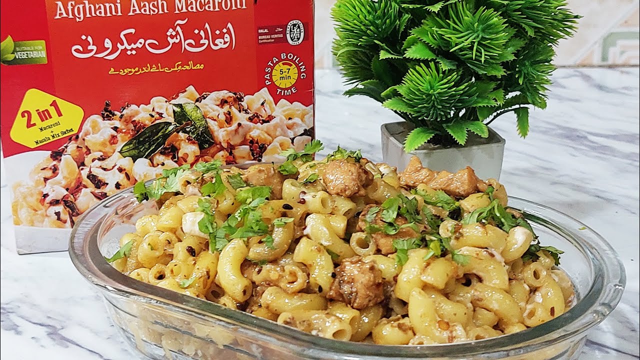 Afghani Aash Macaroni Recipe By Dua Ka Kitchen - YouTube