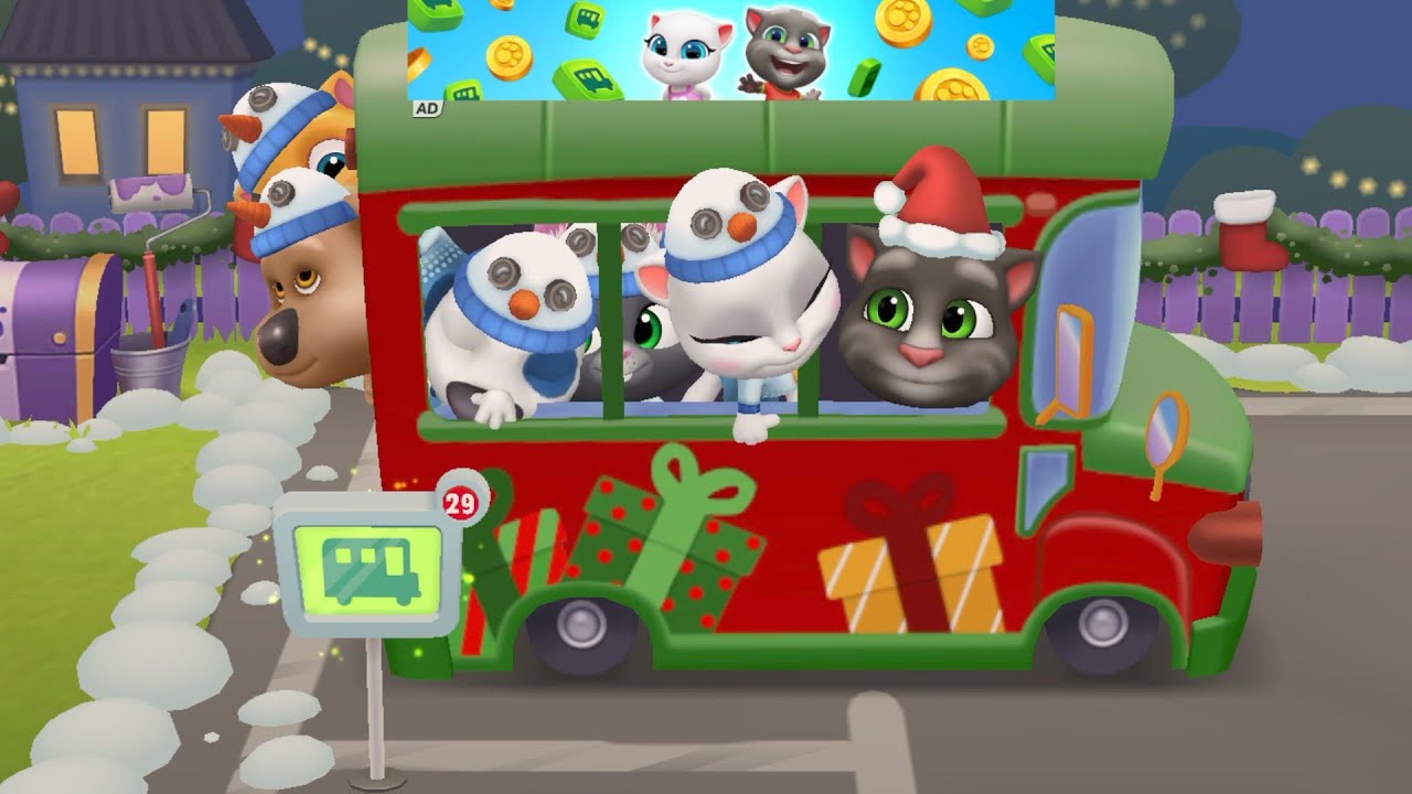 My talking tom and friends ! My talking angela vs tom team ! unlocked ...