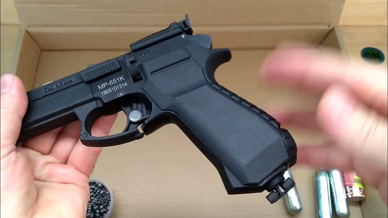 МР-651К. Пневмат 3 в 1. Airsoft gun "Baikal" - YouTube