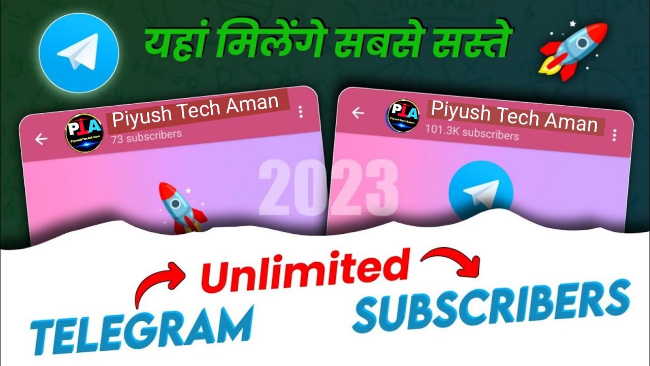 How to Increase Telegram Subscribe | Telegram Subscribe kaise badhaye ...