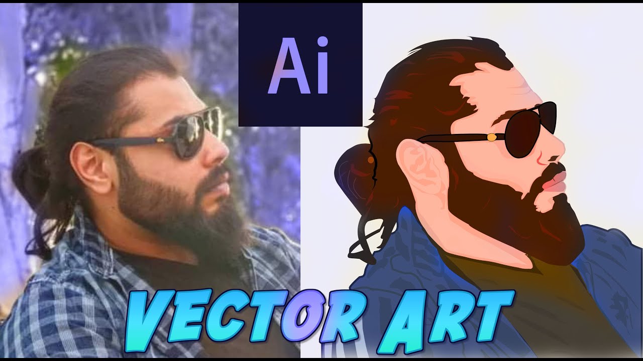 Vector Art Timelapse 2 Adobe Illustrator Youtube