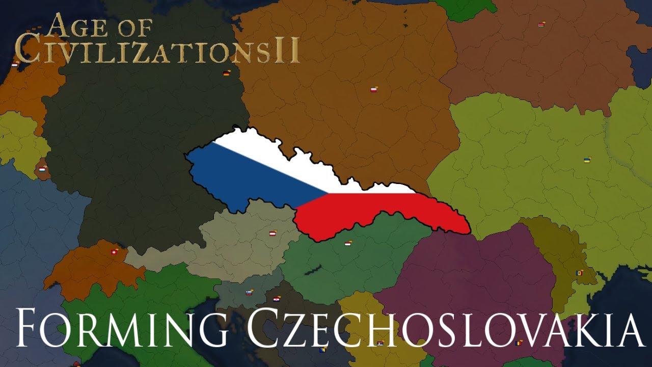 Forming Czechoslovakia in Age of History 2 - YouTube