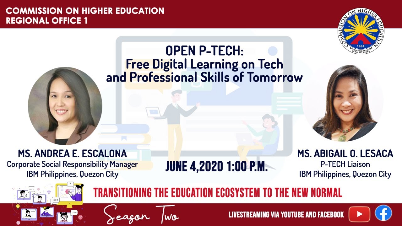 OPEN P-TECH: Free Digital Learning on Tech and Professional Skills of ...