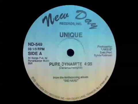 Unique – Pure Dynamite (1989, Vinyl) - Discogs