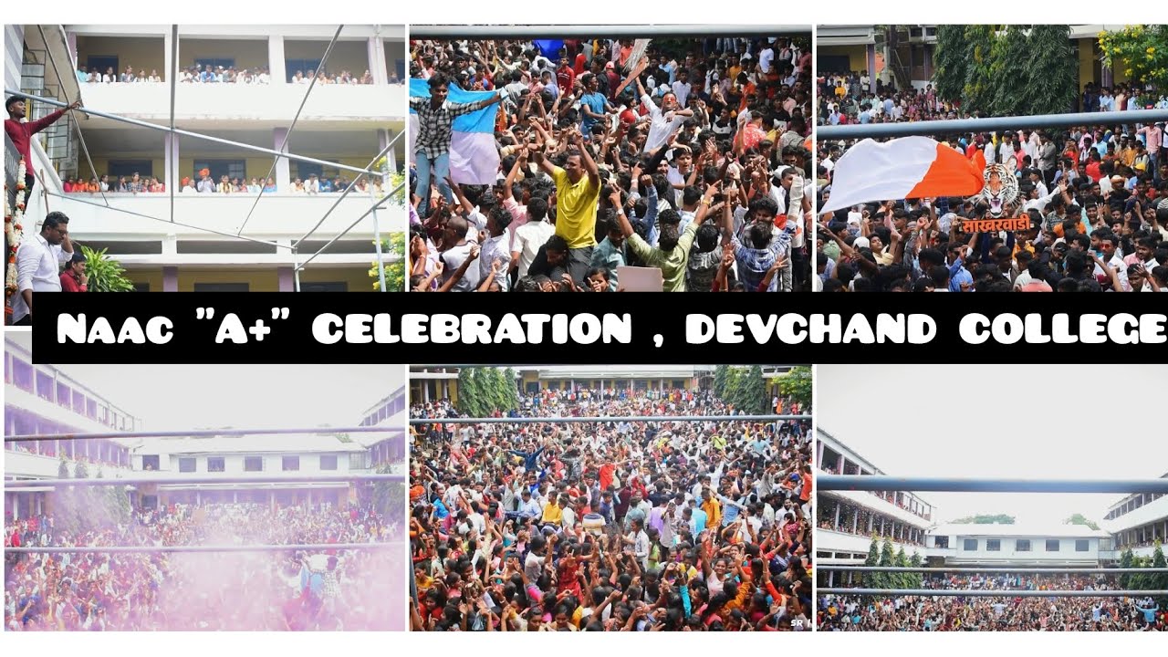 Devchand College NAAC "A+" Celebration #college #celebration #sound # ...