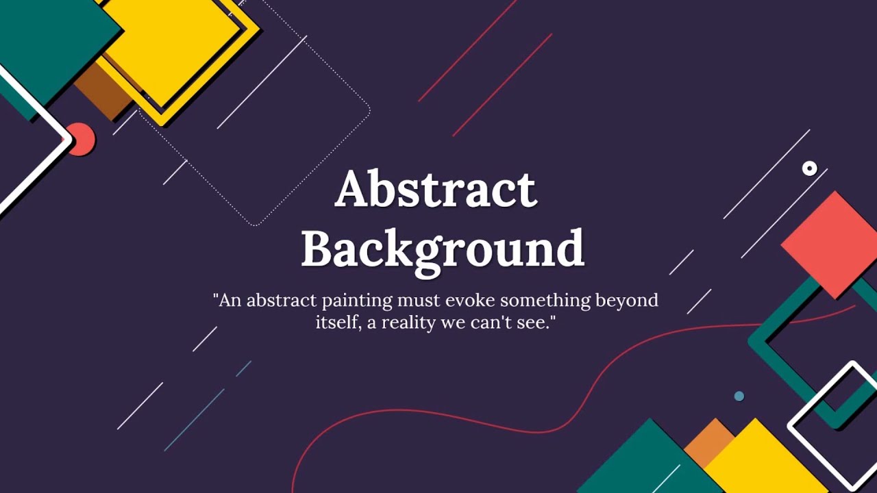 Abstract Background PowerPoint Presentation - YouTube