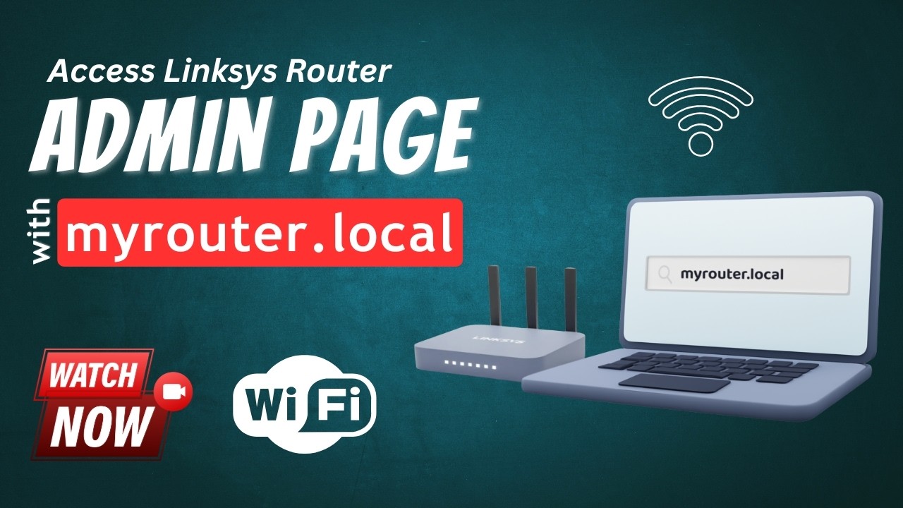 Access Linksys Router Admin Page with myrouter local - YouTube
