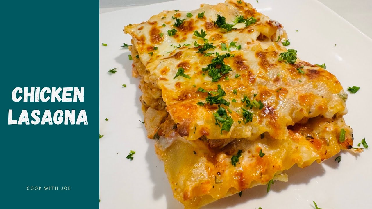 Easy CHICKEN LASAGNA - YouTube