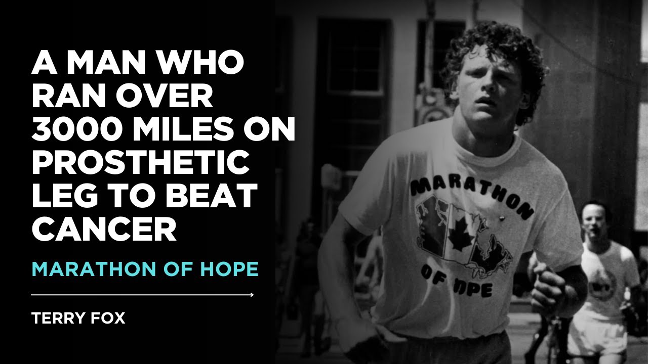A man who ran over 3000 miles on prosthetic leg to fight cancer | Terry ...