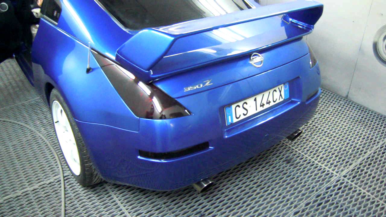 Nissan 350z sound - YouTube
