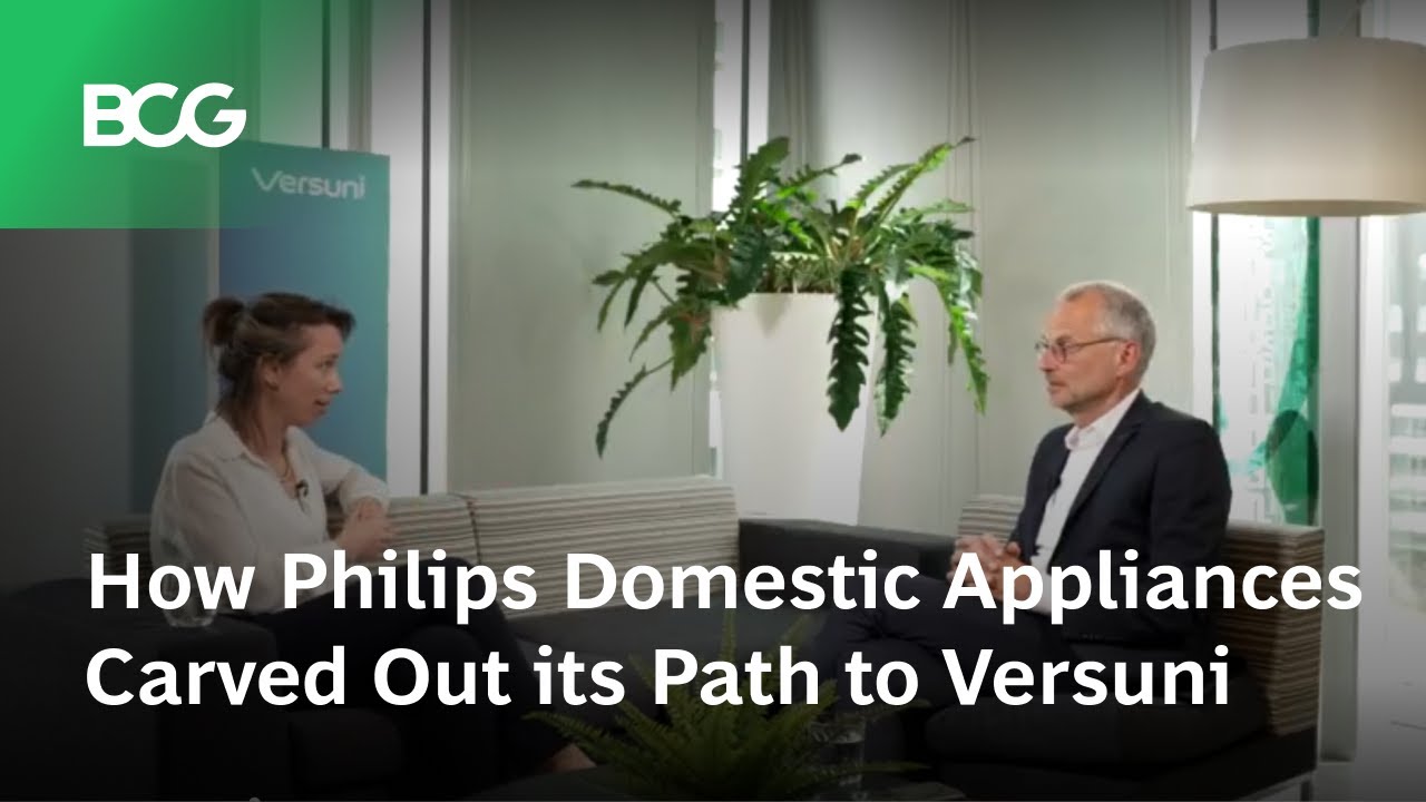 How Philips Domestic Appliances Carved Out its Path to Versuni - YouTube