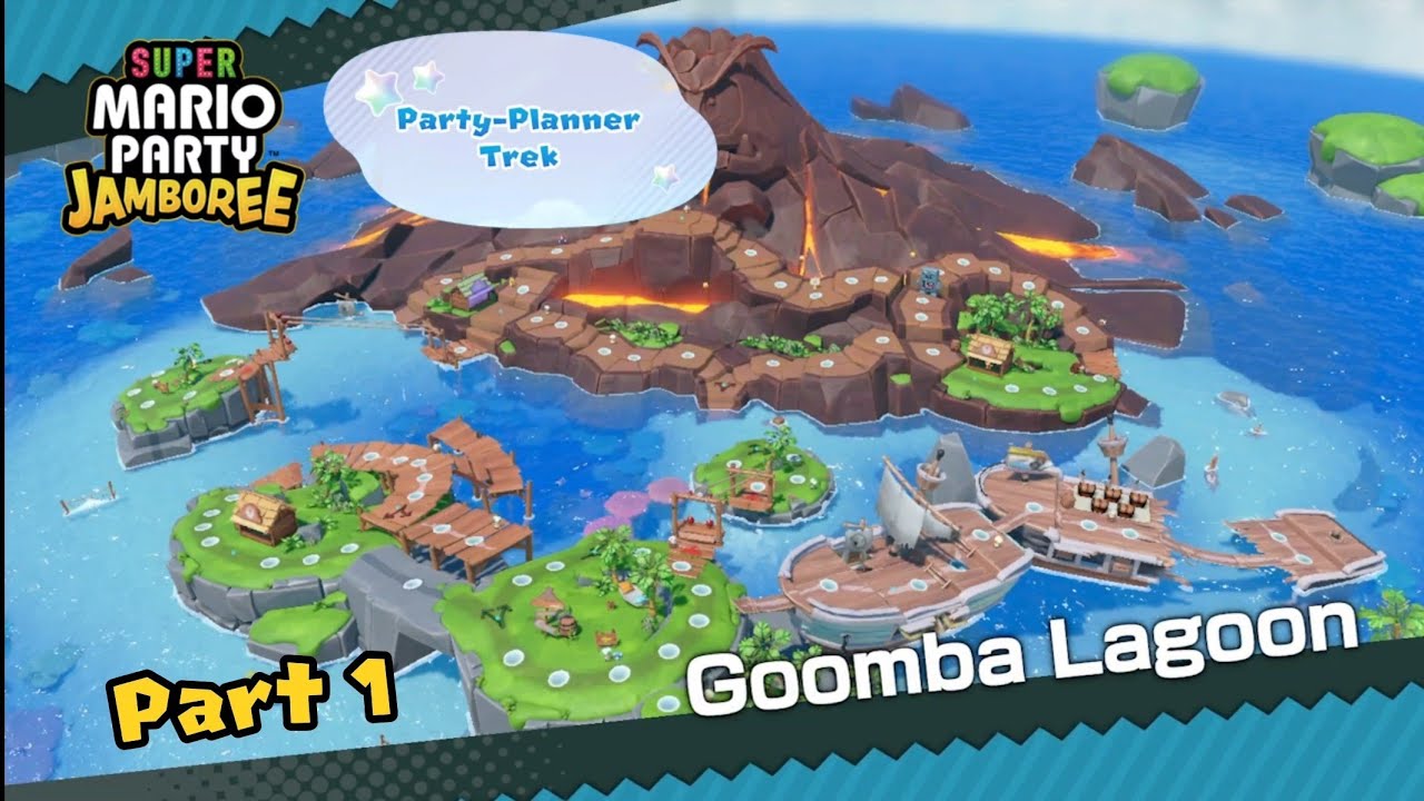 Goomba Lagoon - Super Mario Party Jamboree - Party-Planner Trek - Part ...