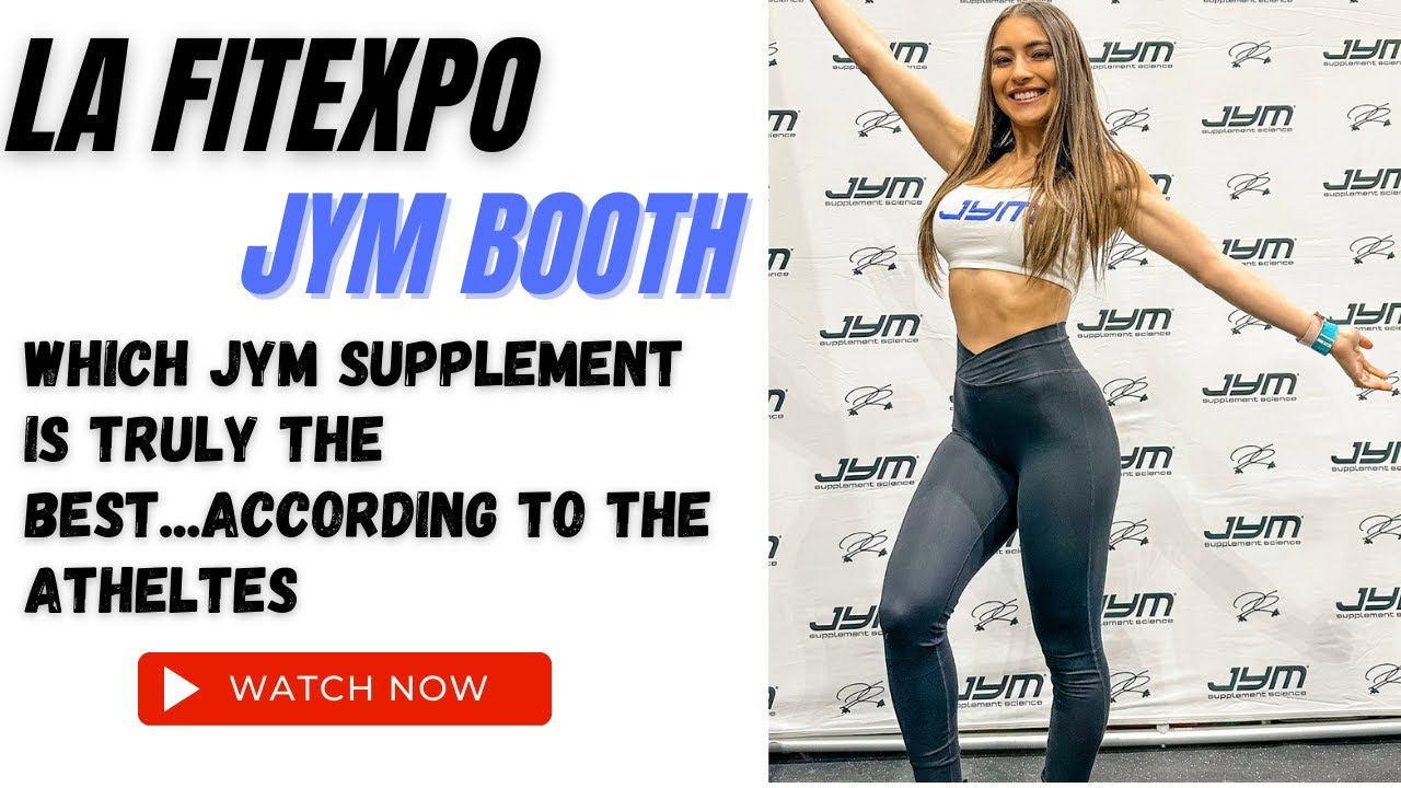 THE BEST JYM PRODUCTS ACCORDING TO ATHLETES l LA FIT EXPO - YouTube