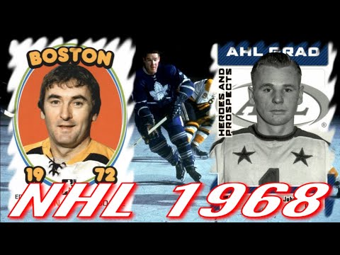 NHL 1968. Toronto Maple Leafs vs. Boston Bruins. (Match Review) - YouTube