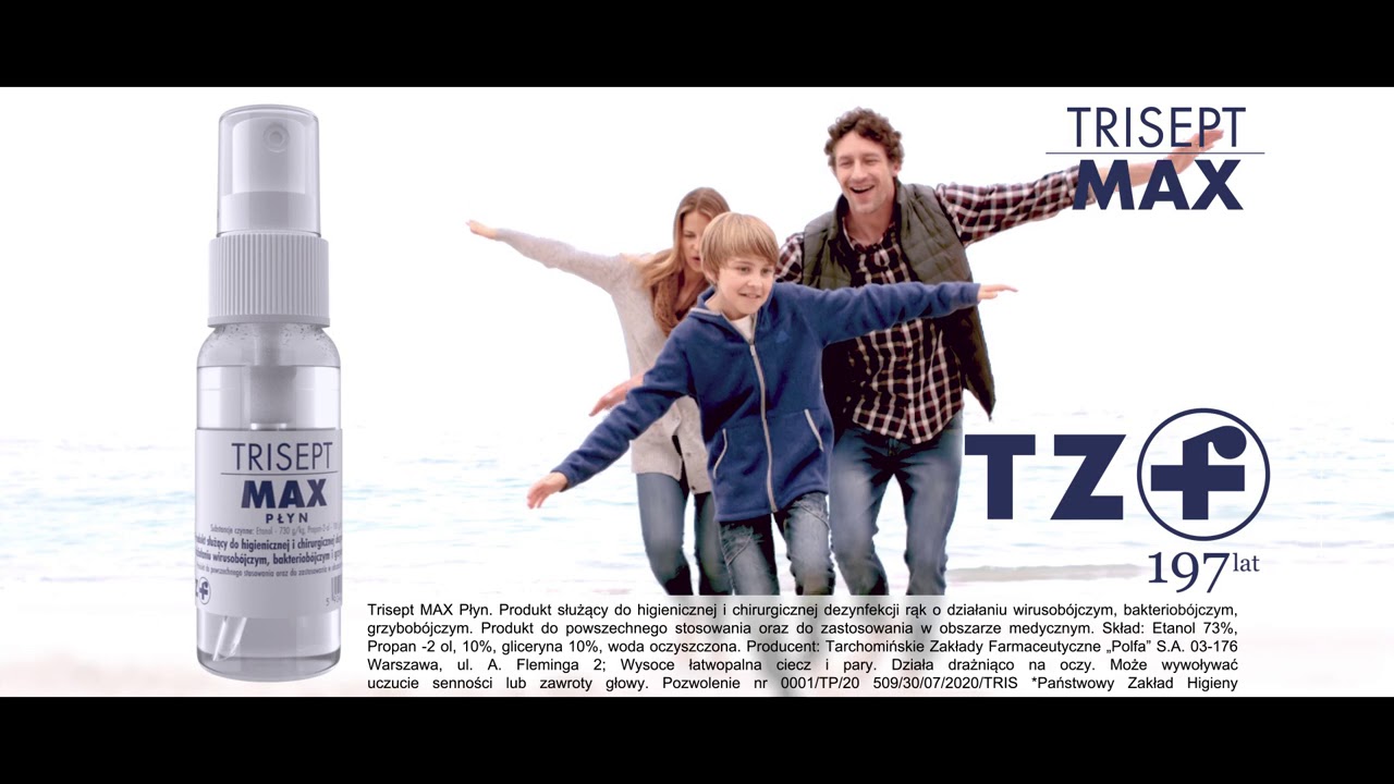 Trisept MAX - płyn do dezynfekcji - YouTube