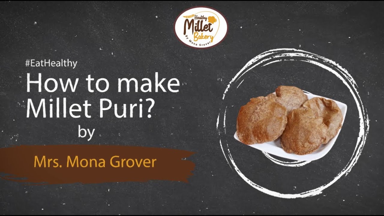 Millet Puri | Home Made Millet Puri | Gluten Free Poori | How To Make ...