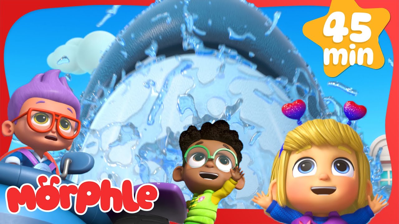 Whale Jumps Out Of Water 🐳 Morphle Dinosaurs 🦕 Cartoons for Kids ...