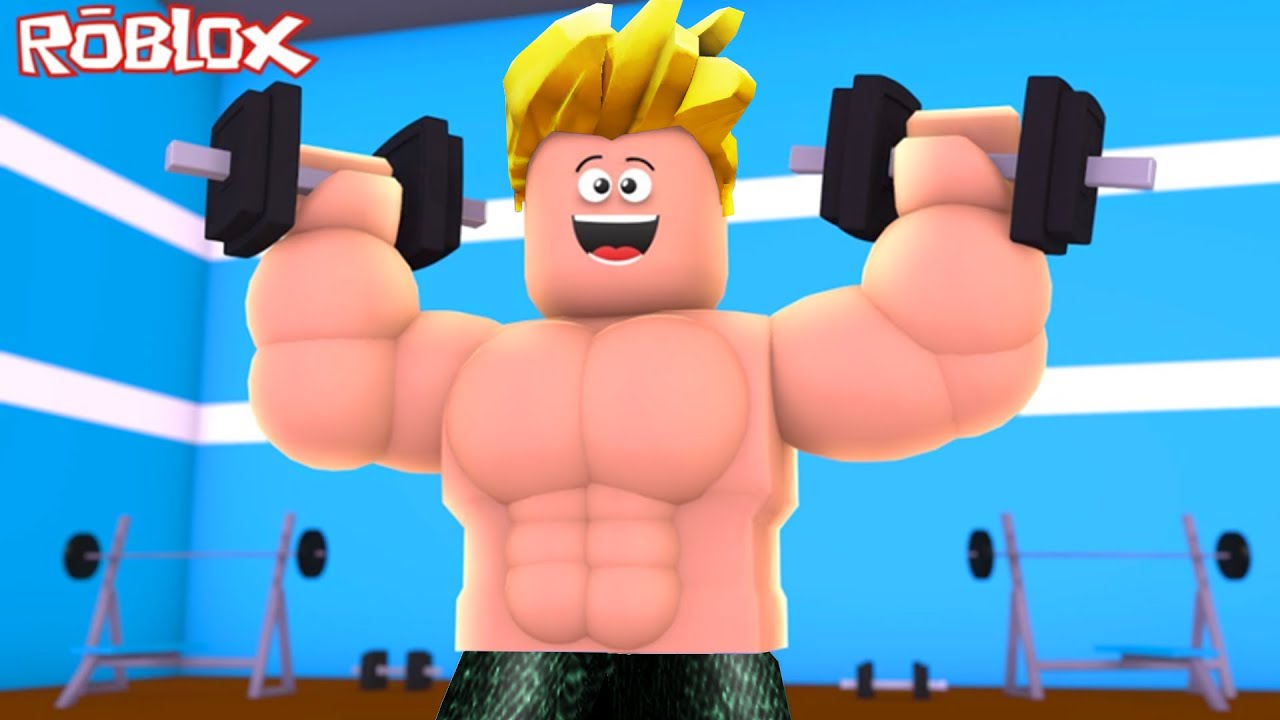 DÜNYANIN EN KASLISI OLDUM! 💪 Roblox Strong Muscle Simulator - YouTube