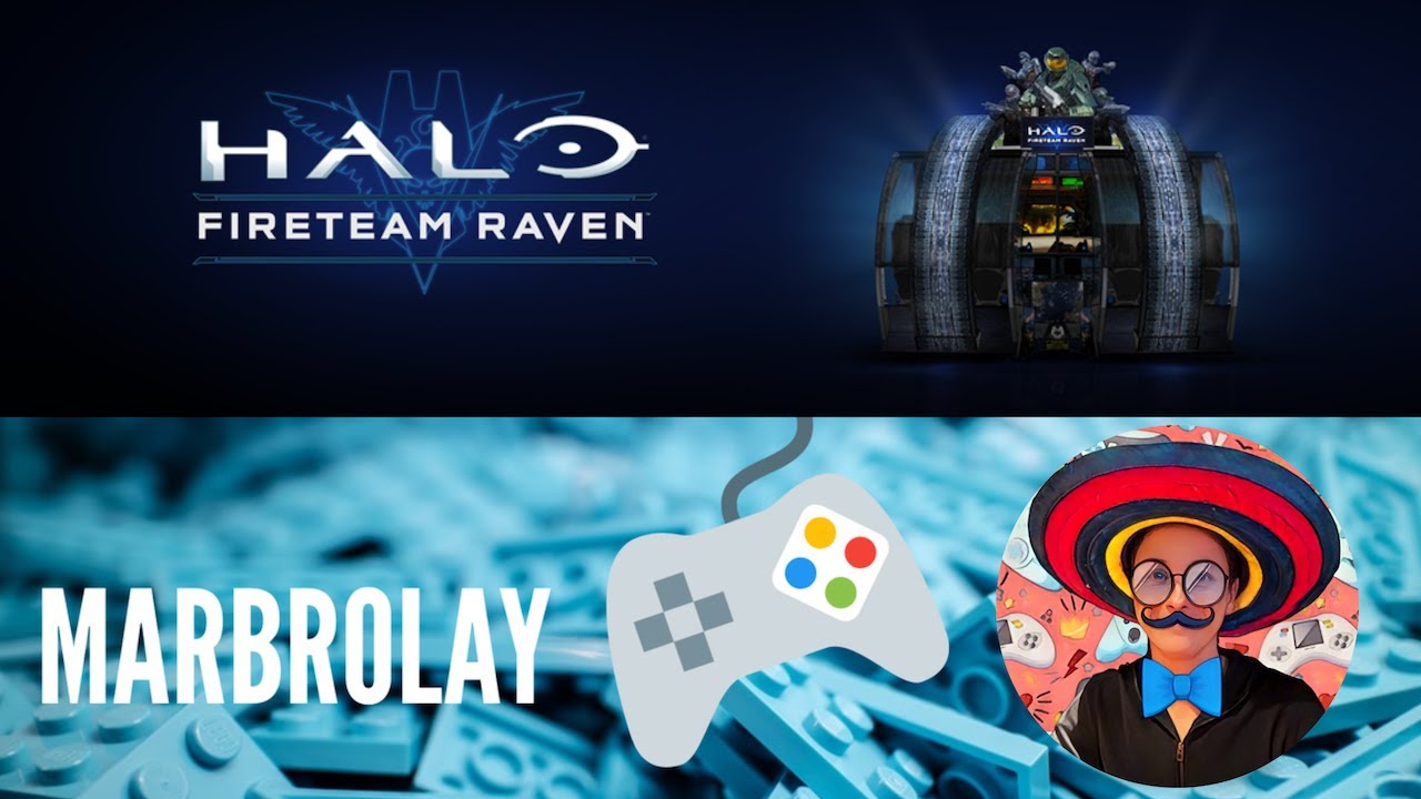 Halo Fireteam Raven - Raw Thrills Arcade Machine Gameplay - YouTube
