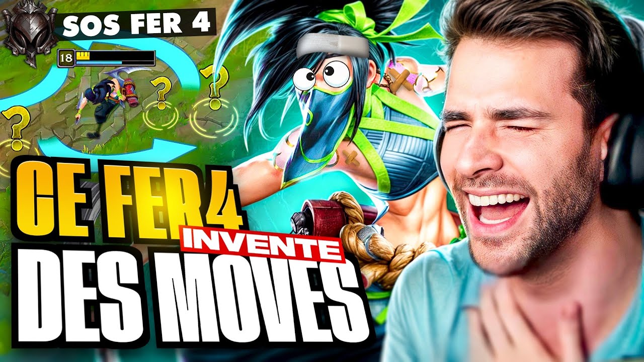 CE FER 4 INVENTE DES NOUVEAUX MOVES JAMAIS VU SUR AKALI !! (SoS FER 4 ...