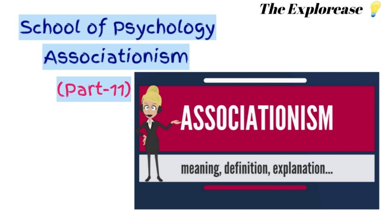 School of Psychology Associationism|Old & New Associationists|Principle ...
