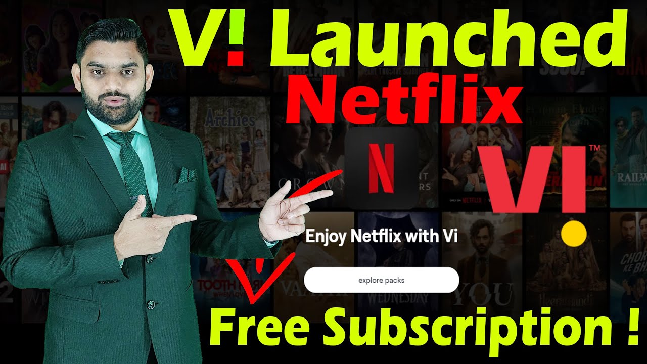 Vi Launched Free Netflix Subscription All India Users | Vi Launched ...