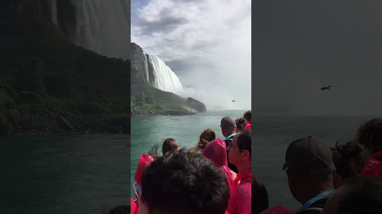 Inside Niagara falls - YouTube