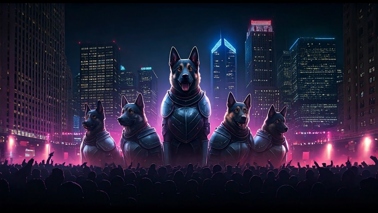 K9 knight chill animation - YouTube