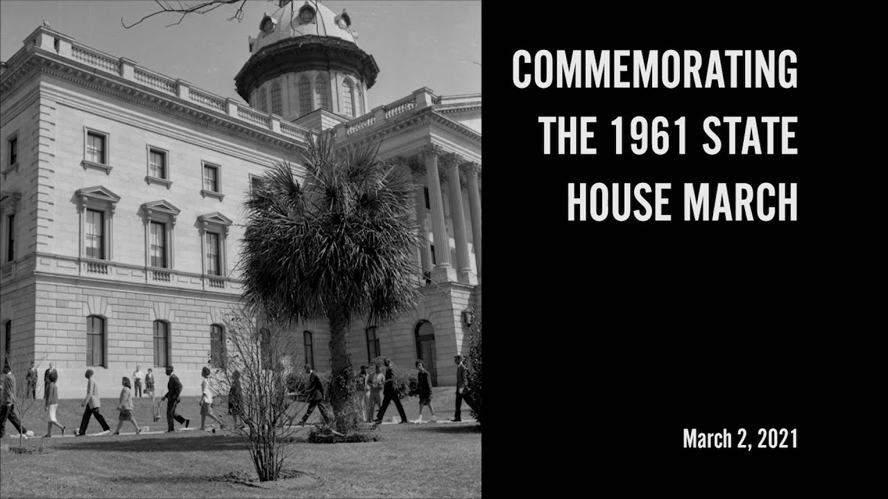 Civil Rights Center Unveils Edwards vs South Carolina Monument - YouTube