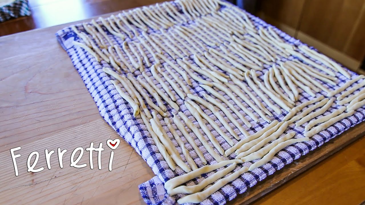 Pasta fatta in casa: Ferretti - YouTube