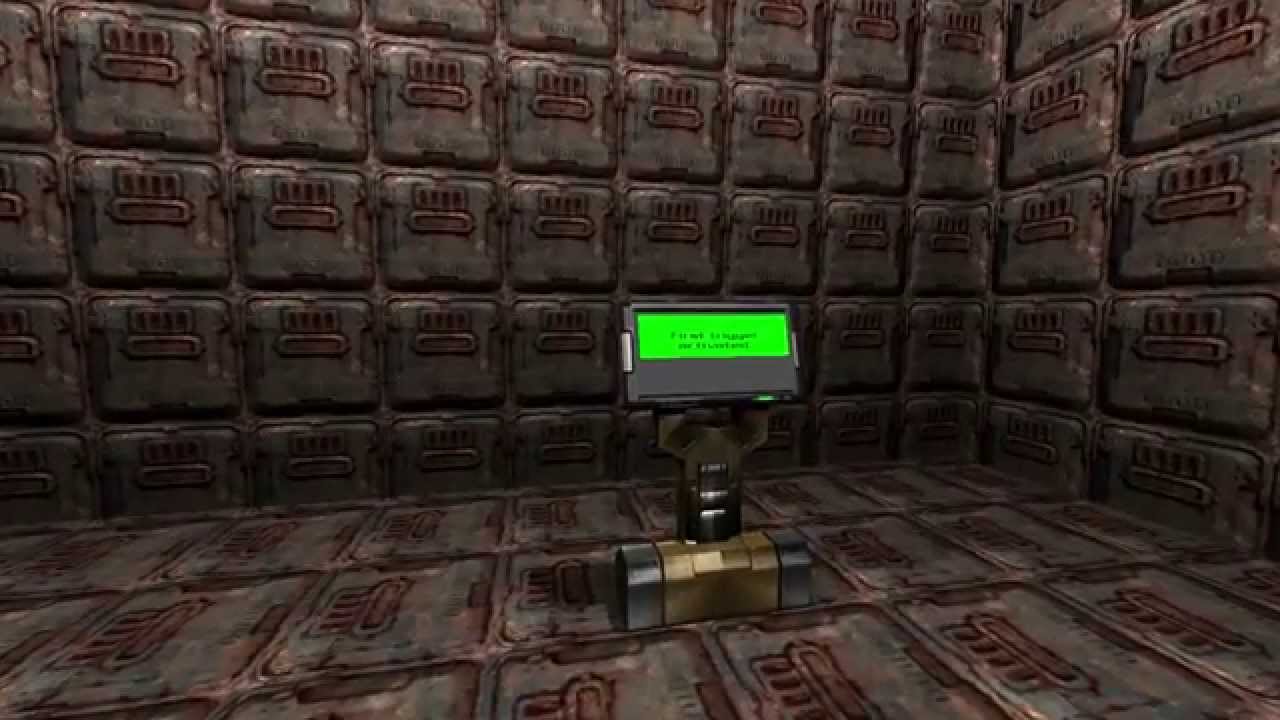 Doom 3: activating a GUI by entering a trigger area - YouTube