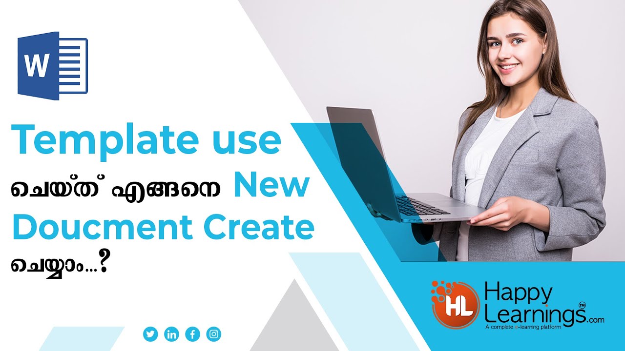 6 Create A New Document Based On Template YouTube 6 Create A New Document Based On Template YouTube