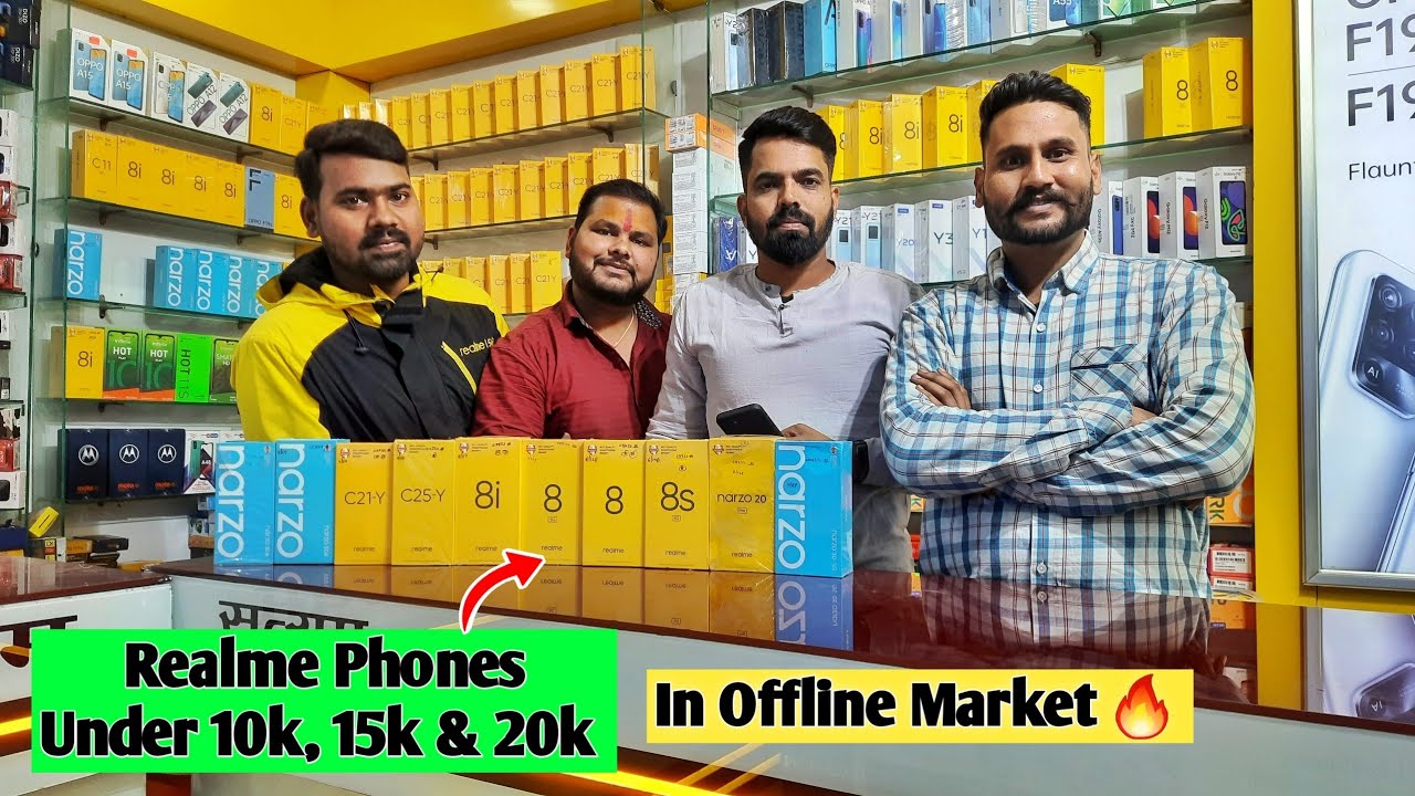 Realme Phones Under 10k, 15k & 20k || In Offline Market 🔥 || Best ...