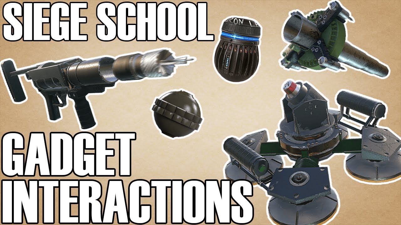 Gadget Interactions and Inconsistencies - Siege School (Rainbow Six ...
