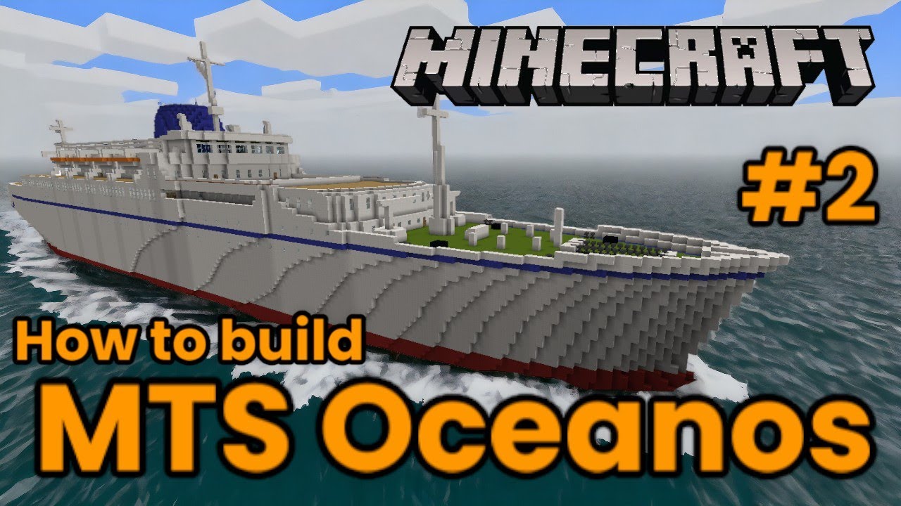 MTS Oceanos, Minecraft tutorial part 2 - YouTube