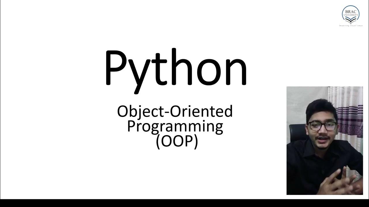 L2 Python Oop Class And Object Constructor Variable Method Bangla Youtube