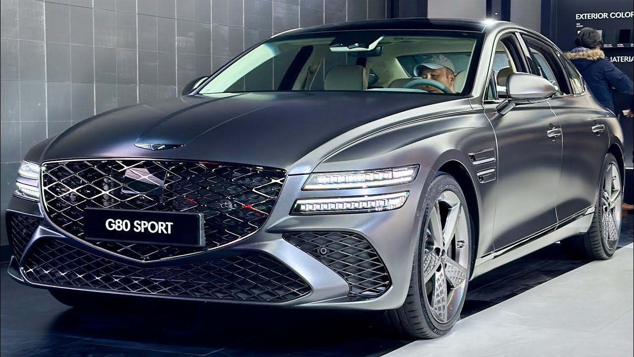 24년식 제네시스 G80 sport 페이스리프트 출시 리뷰 #shots #g80 - YouTube