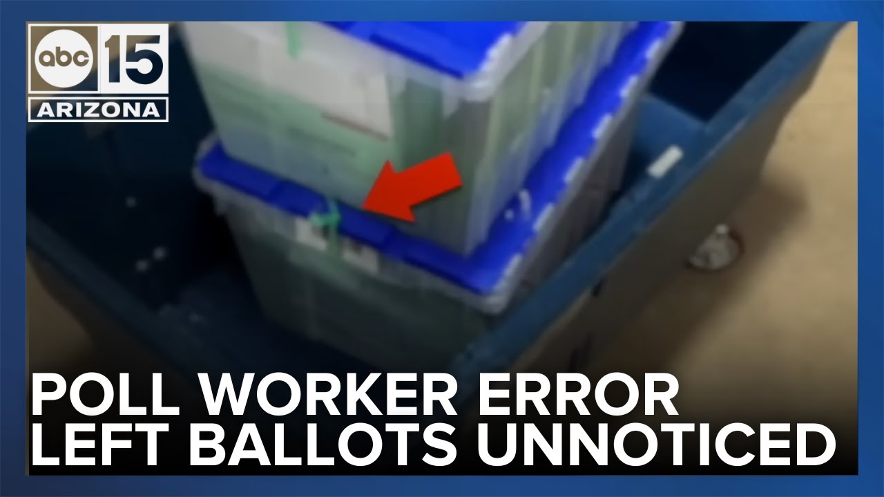 Poll worker error left ballots unnoticed until routine equipment ...