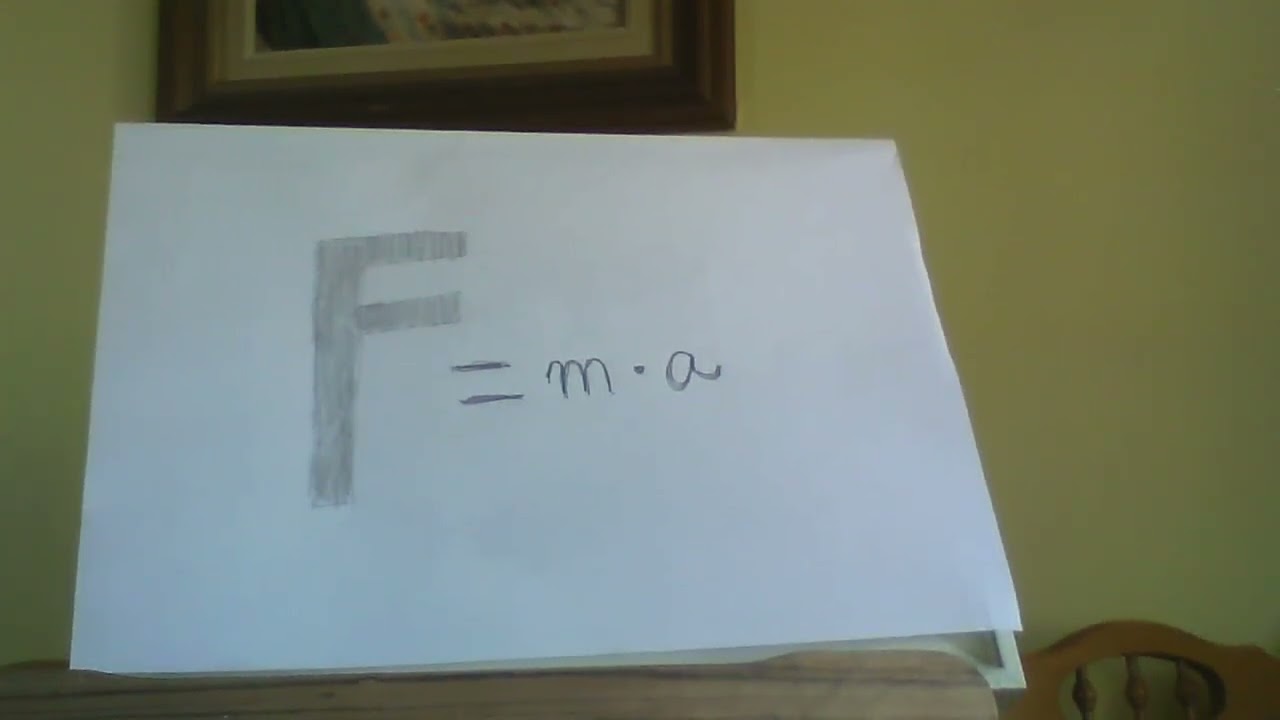 fizica mecanica -geniala formula a lui Newton - YouTube