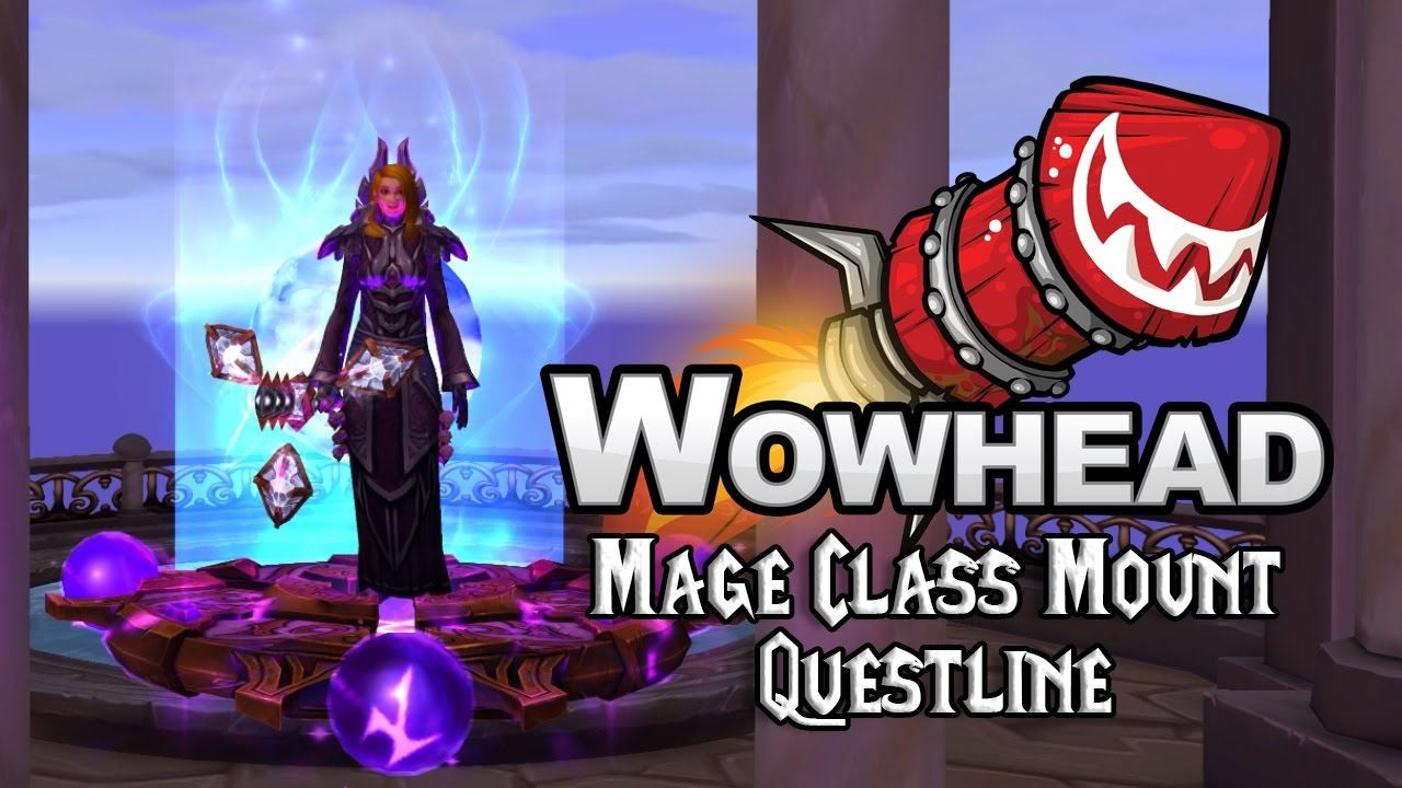 Mage Class Mount Questline - YouTube