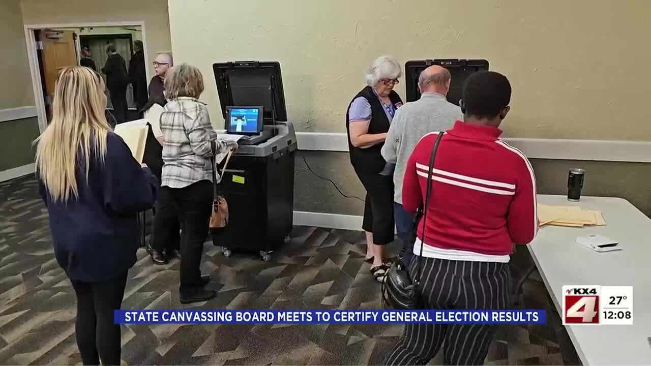 State Canvassing Board Meets To Certify General Election Results - YouTube