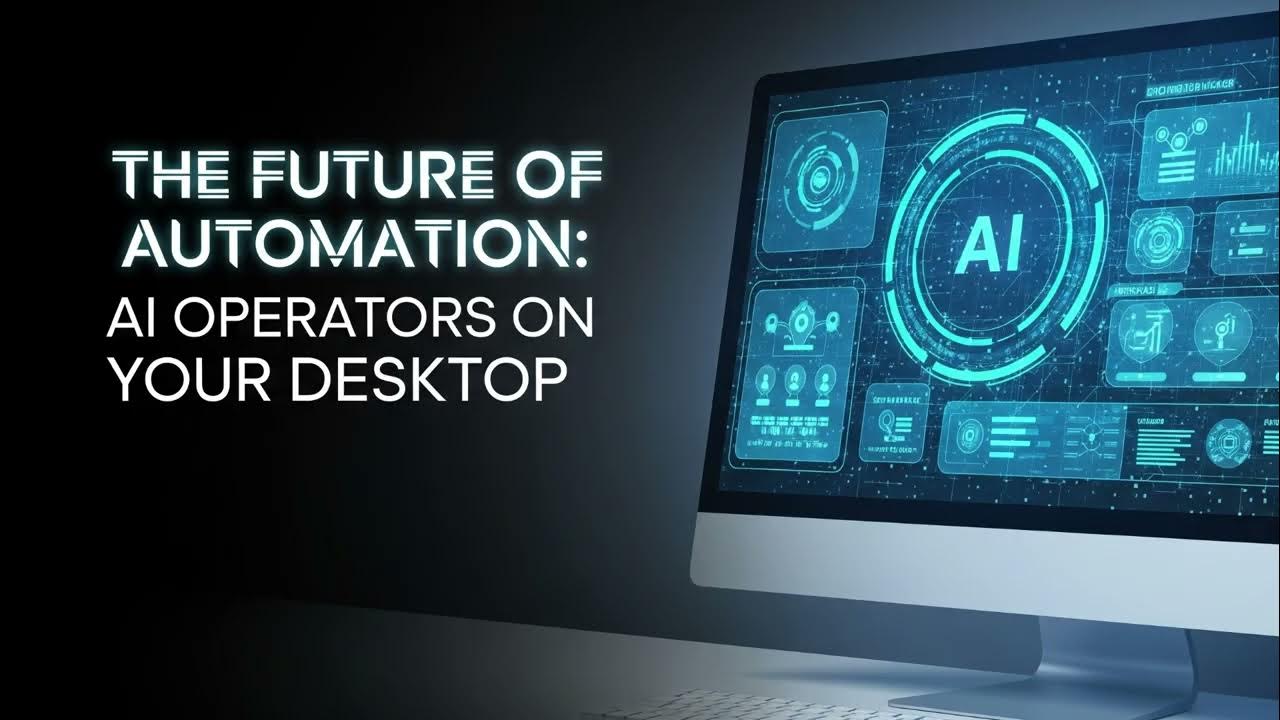 The Future of Automation 【AI Operators on Your Desktop】 Privacy, Open-Source &Local AI -Johnny ...
