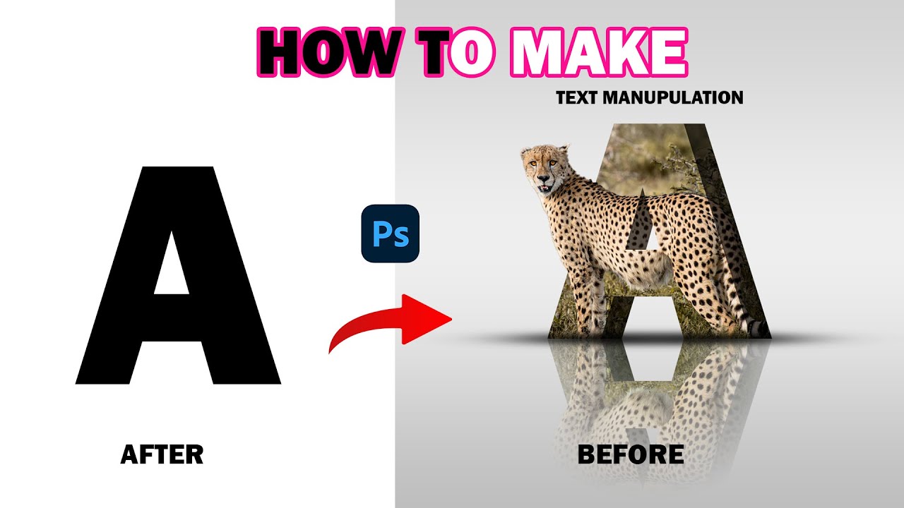 3d Text Manipulation In Photoshop 3d Text Effect Youtube