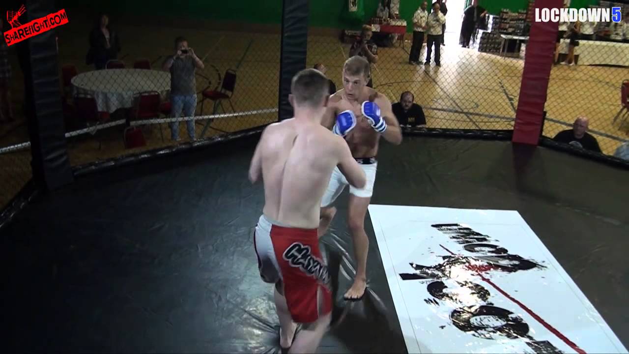 Lockdown MMA 5 - Liam Coote VS Micky Cartner - SHAREFIGHT.COM - YouTube